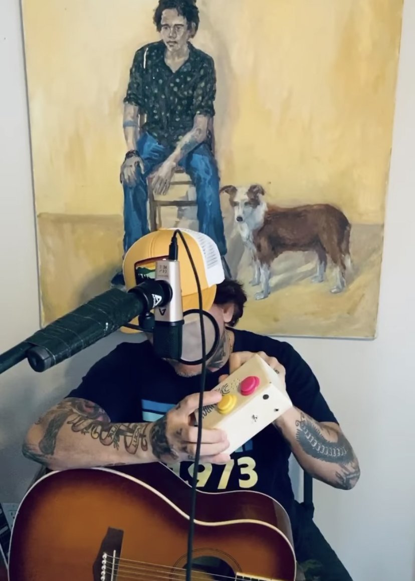 Guitarist David Pajo, aka Papa M & BrandNewNoise